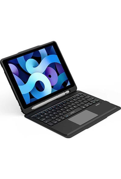 Wiwu Apple iPad 9.7 2018 Keyboard Folio Kablosuz Klavyeli Kılıf Siyah Wiwu Apple iPad 9.7 2018 Keyboard Folio Kablosuz Klavyeli Kılıf Siyah