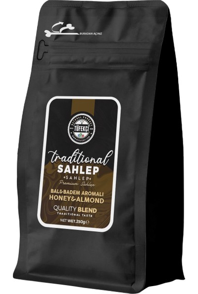 By Tüfekçi Bal Badem Salep 250 gr By Tüfekçi Bal Badem Salep 250 gr