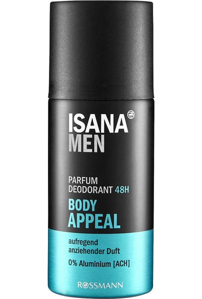 Isana Men Parfüm Deodorant Body Appeal 150 ml