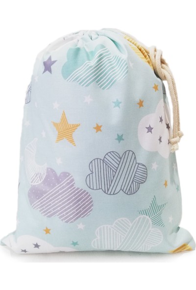 Atölye Eda Ay Bulut Desen Kese