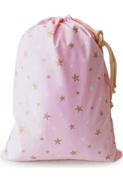 Atölye Eda Simli Yıldız Desen Kese Atölye Eda Simli Yıldız Desen Kese