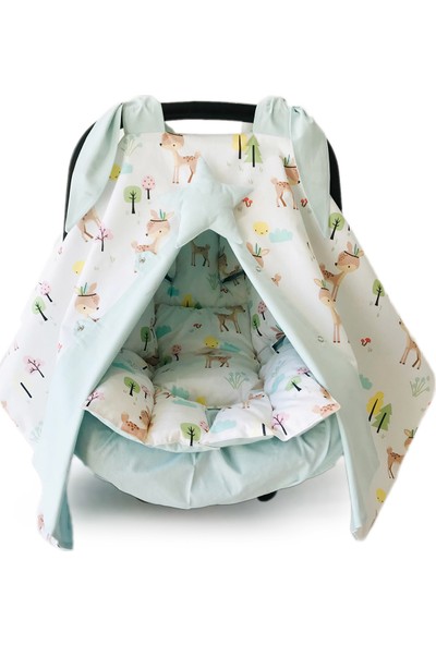 Atölye Eda Atölye Eda puset Örtüsü Minderi Çarşafı 3 Parça