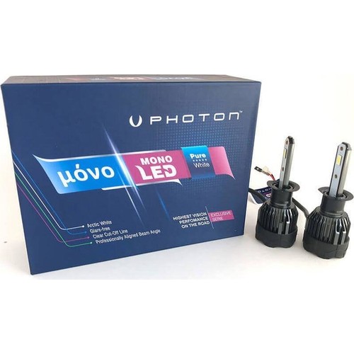 Photon LED Zenon 12V H1 Mono LED Serisi Pure White Fiyatı