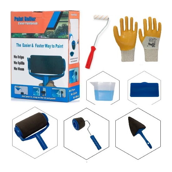 Smart Paint Rulo 7 Parça Paint Roller Damlatmayan Ev Ofis Fiyatı
