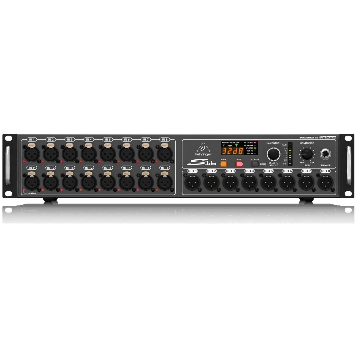 Behringer S16 Digital Snake I/o Box Rack Tipi Mixer Stage Fiyatı