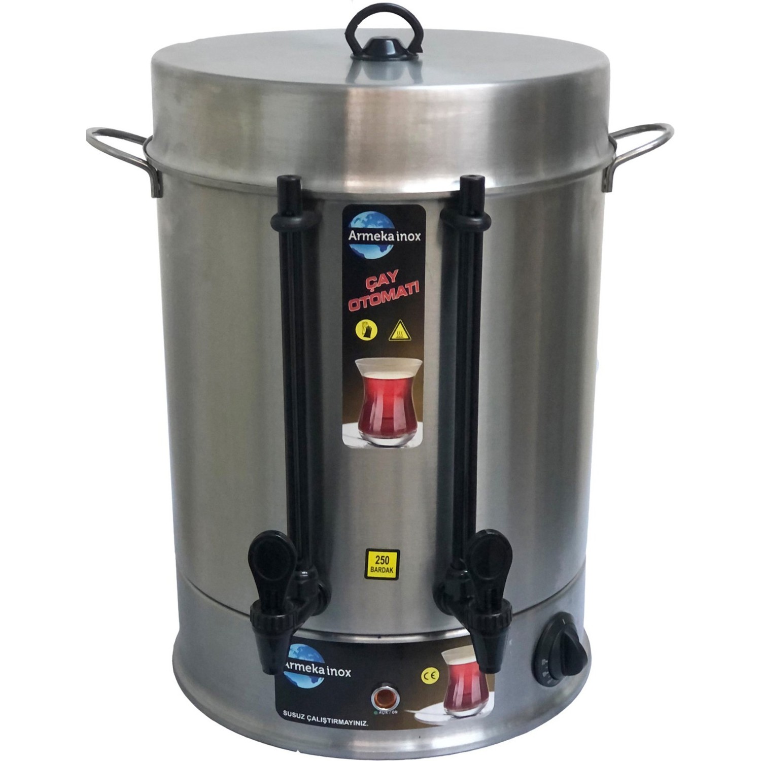 Armeka Çay Makinesi Çay Otomatı Semaver 250 Bardak Fiyatı