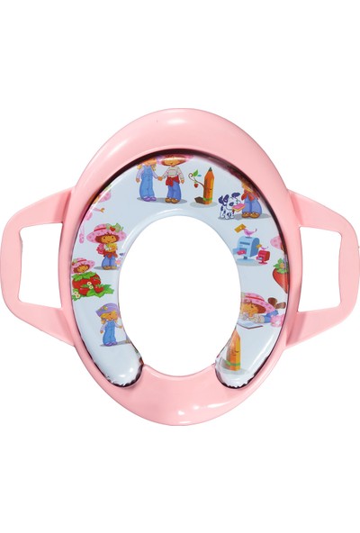 Kujju Lüks Klozet Adaptörü Pembe