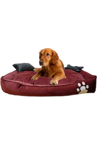 Mavi Vitrin Elite Yıkanabilir Ultra Soft Köpek Yatağı