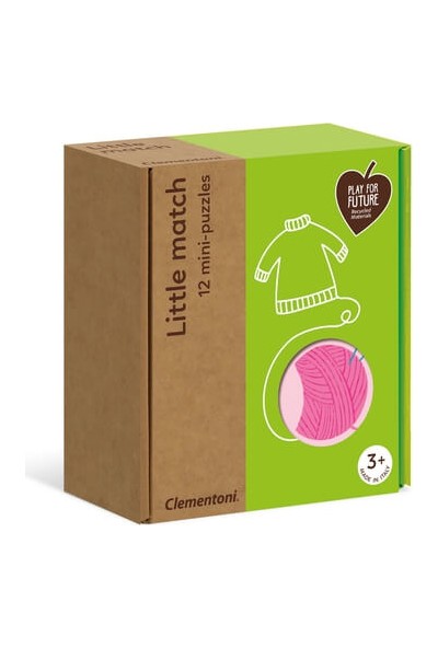 Clementoni Little Match Puzzle - Önce ve Sonra Clementoni Little Match Puzzle - Önce ve Sonra