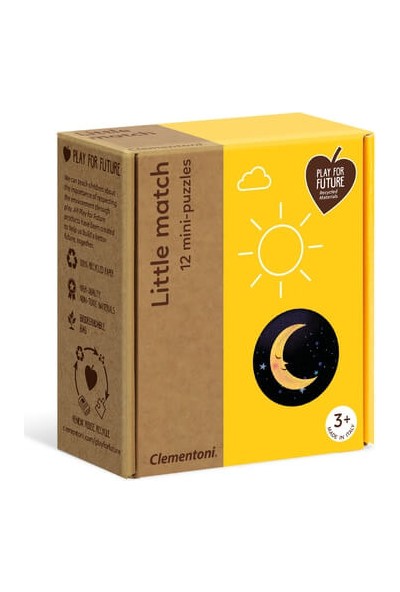 Clementoni Little Match Puzzle - Gece ve Gündüz Clementoni Little Match Puzzle - Gece ve Gündüz