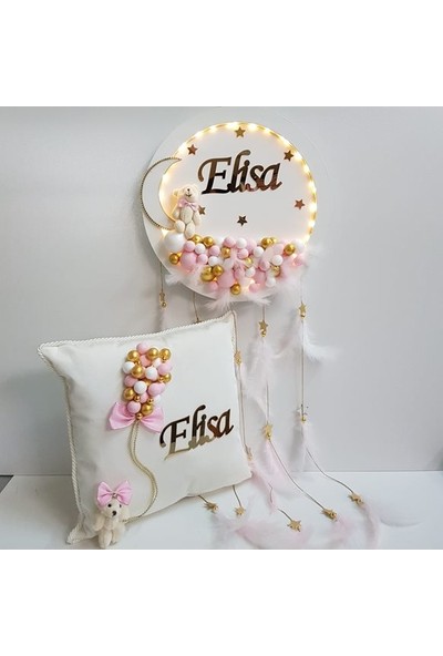 Baby Lüks LED Işıklı Bubble Kapı Süsü Ayıcıklı Bulut ve Takı Yastığı Seti Baby Lüks LED Işıklı Bubble Kapı Süsü Ayıcıklı Bulut ve Takı Yastığı Seti