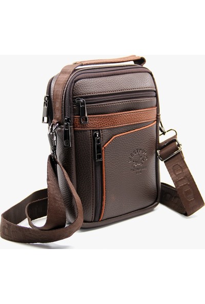 West Polo Kahverengi-Taba Askılı Erkek El ve Omuz Çantası WP7009 West Polo Kahverengi-Taba Askılı Erkek El ve Omuz Çantası WP7009
