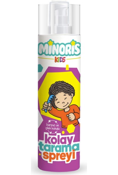 Minoris Kids Organik Kolay Tarama Saç Spreyi Minoris Kids Organik Kolay Tarama Saç Spreyi