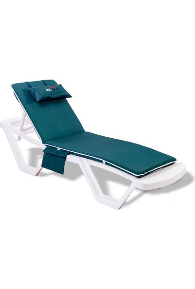 Sunfabric Şezlong Minderi Koyu Yeşil