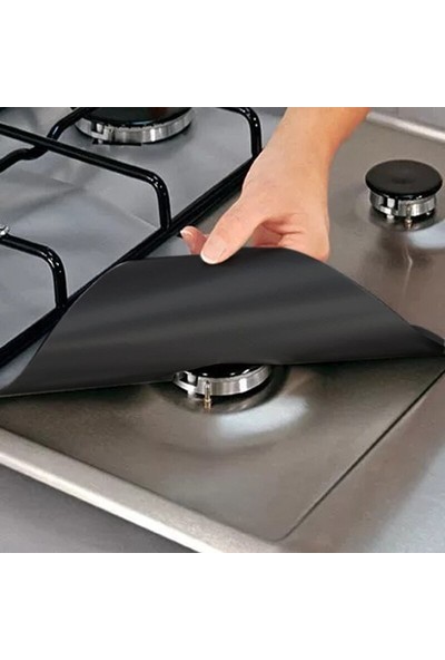 Matesstore 4'lü Yıkanabilir Ocak Koruyucu Folyo Matesstore 4'lü Yıkanabilir Ocak Koruyucu Folyo