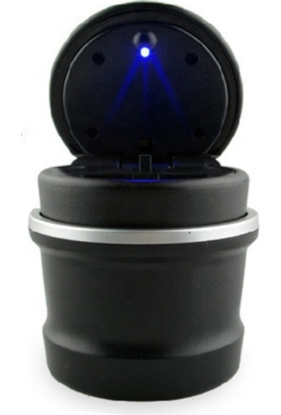 En-Sa Işıklı Küllük Bardaklık Bmw Tip Oto Araç Küllük Her Araca Uyumlu