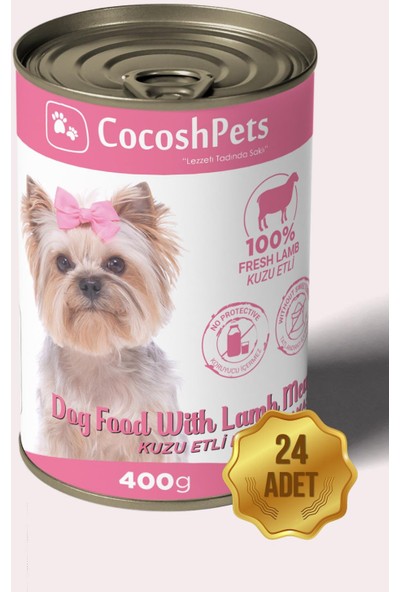 Cocoshpets Kuzu Etli Köpek Maması 24 Adet Cocoshpets Kuzu Etli Köpek Maması 24 Adet
