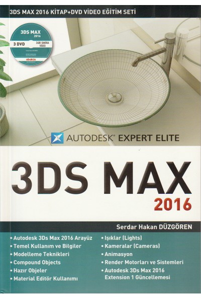 Serdar Hakan Academy Autodesk 3ds Max 2016 Kitabı + DVD Eğitim Seti Serdar Hakan Academy Autodesk 3ds Max 2016 Kitabı + DVD Eğitim Seti