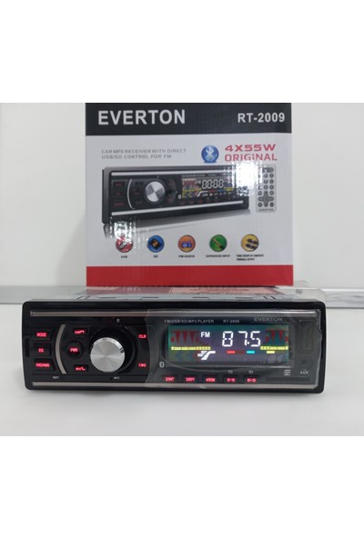 Everton RT-2009 4X55 Watt USB Bluetooth Mp3 Oto Teyp Everton RT-2009 4X55 Watt USB Bluetooth Mp3 Oto Teyp
