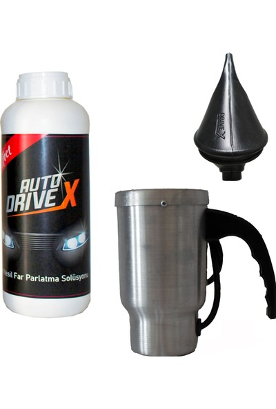 Auto Drıvex Araba 3 Lü Far Temizleme Far Parlatma Seti