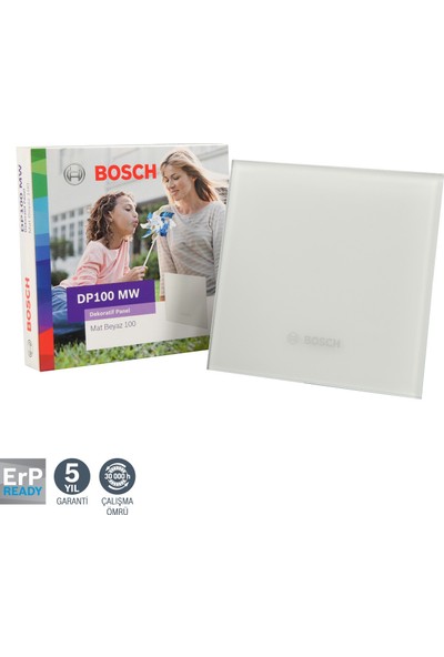 Bosch DP100 MB Mat Siyah Cam Dekoratif Panel