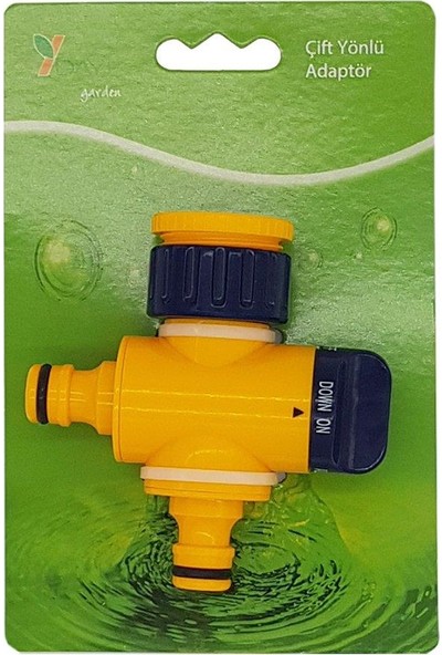 Daye DY8906 Çift Çıkışlı Musluk Aparatı