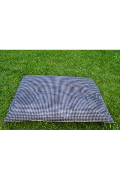 Panda Gri Yumuşak Köpek Minderi - XL