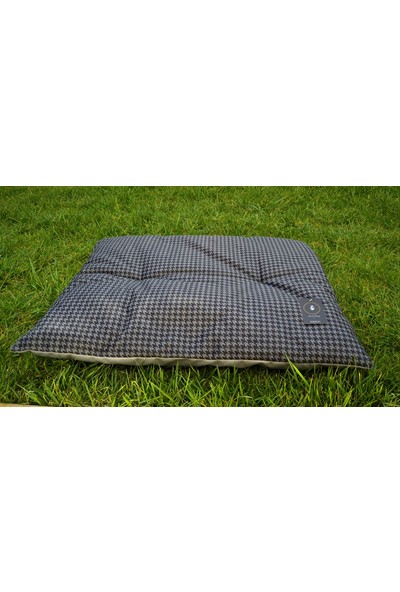 Panda Gri Yumuşak Köpek Minderi -L Panda Gri Yumuşak Köpek Minderi -L