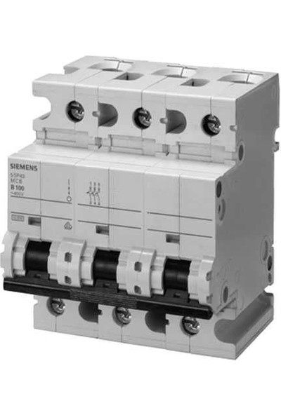 Siemens 5SP4392-7 3X125A C Otomat 10KA Siemens 5SP4392-7 3X125A C Otomat 10KA