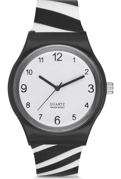 Aqua di Polo Kadın Siyah Silikon Kordonlu Analog Kol Saati APWS008011
