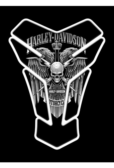 Güven Serigrafi Tank Pad Universal Harley Davidson