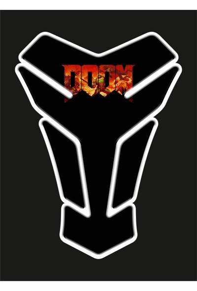 Güven Serigrafi Tank Pad Universal Doom x Güven Serigrafi Tank Pad Universal Doom x