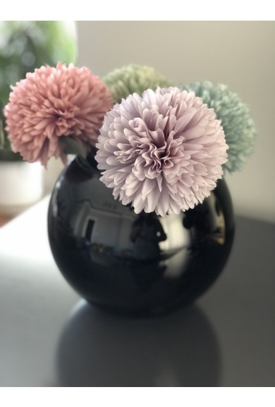 Paşabahçe Cs Home Design Siyah Fanus Vazo Paşabahçe Cs Home Design Siyah Fanus Vazo