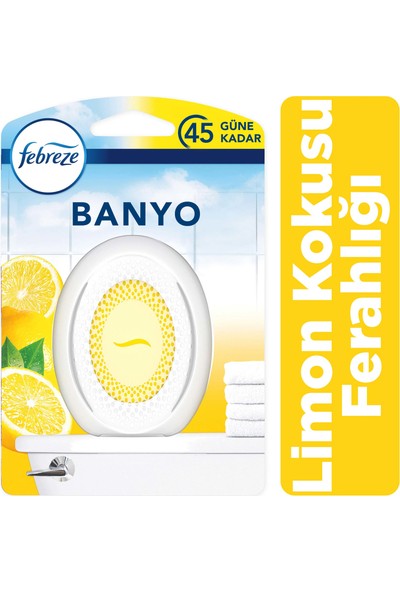 Febreze Banyo Limon Kokulu Hava Ferahlatıcı Oda Kokusu Febreze Banyo Limon Kokulu Hava Ferahlatıcı Oda Kokusu