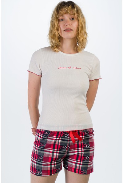 Runever Kadın Şort Pijama 333 Runever Kadın Şort Pijama 333