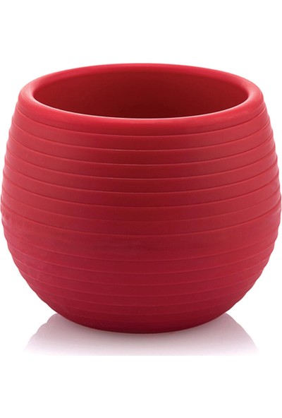 Serinova Elvan Saksı Sukulent ve Kaktüs Saksısı 0.13 Lt. Kırmızı 3'lü Set Serinova Elvan Saksı Sukulent ve Kaktüs Saksısı 0.13 Lt. Kırmızı 3'lü Set
