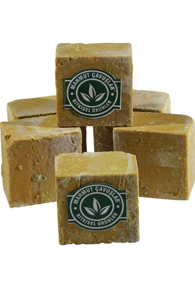 Mahmut Çavuşlar Bitkisel Ürünler Siirt El Yapımı Saf Bıttım Sabunu 1kg (6ADET)