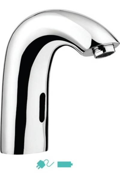 Armilla Armatür Fotoselli Lavabo Bataryası Sensörlü Sıcak Soğuk Çift Su Girişli Armilla Armatür Fotoselli Lavabo Bataryası Sensörlü Sıcak Soğuk Çift Su Girişli