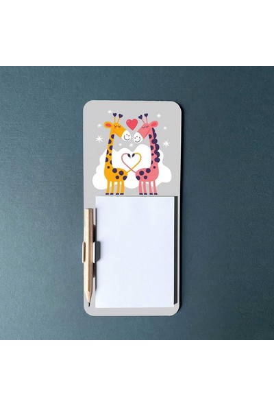 Mkt Aşk Zürefa Buzdolabı Magnet