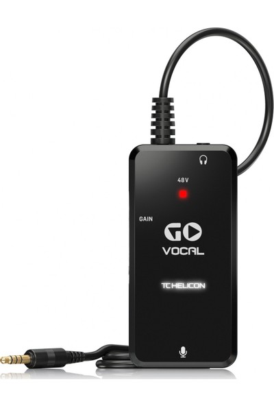 Tc Helıcon Go Vocal Mobil Cihazlar Için Mikrofon Preamp Tc Helıcon Go Vocal Mobil Cihazlar Için Mikrofon Preamp