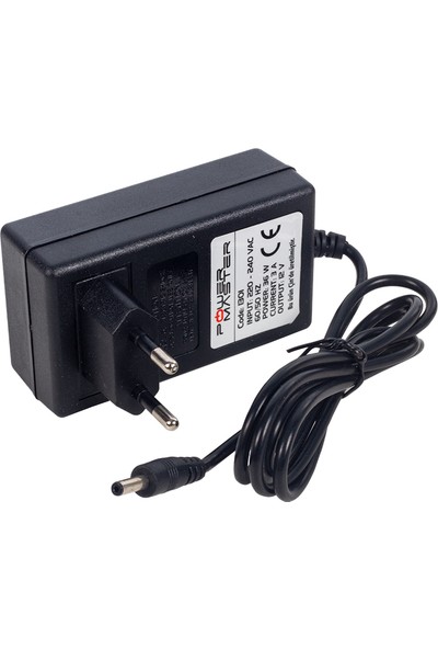 Powermaster Vera Yazar Kasa Pos Plastik Kasa Adaptör 12 Volt 3 Amper 3.5 1.35 Uç Powermaster PM-1301 Powermaster Vera Yazar Kasa Pos Plastik Kasa Adaptör 12 Volt 3 Amper 3.5 1.35 Uç Powermaster PM-1301