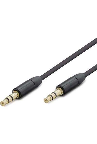 Hadron HN4308S Aux Kablo 1.2 mt Siyah