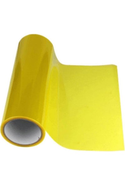 Hakel 126CM x 30CM Sarı, Araç Far Folyosu Stop Folyo Far Kaplama Filmi Hakel 126CM x 30CM Sarı, Araç Far Folyosu Stop Folyo Far Kaplama Filmi