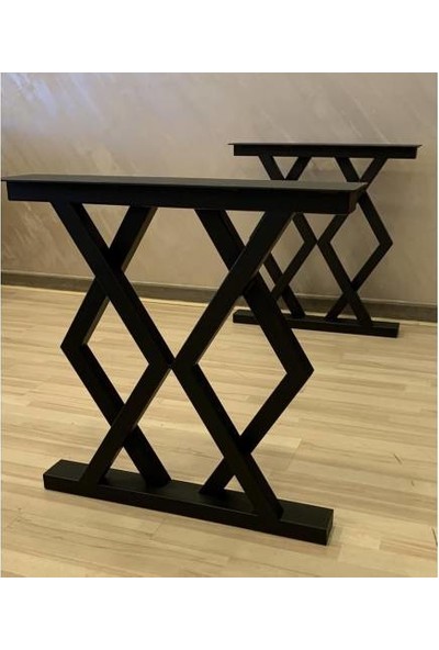 Metal Masa Ayağı Yemek Masası Ayağı Retro Tasarım Ayak Modelleri 2'li