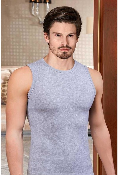 Berrak 1026 Erkek Likralı Kolsuz Bisiklet Yaka T-Shirt Elastane Berrak 1026 Erkek Likralı Kolsuz Bisiklet Yaka T-Shirt Elastane