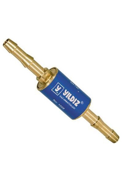 Yıldız Oksijen Hortum Alev Emniyet Valfi 1028