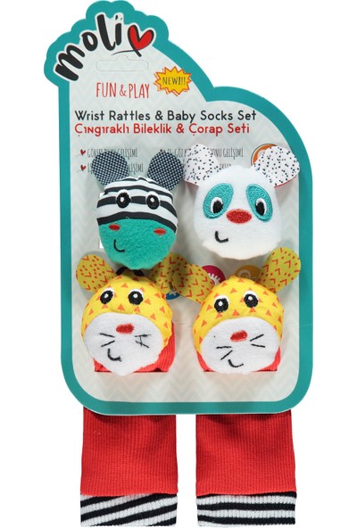 Molie Çıngıraklı Ilk Bileklik & Çorabım Molie Çıngıraklı Ilk Bileklik & Çorabım
