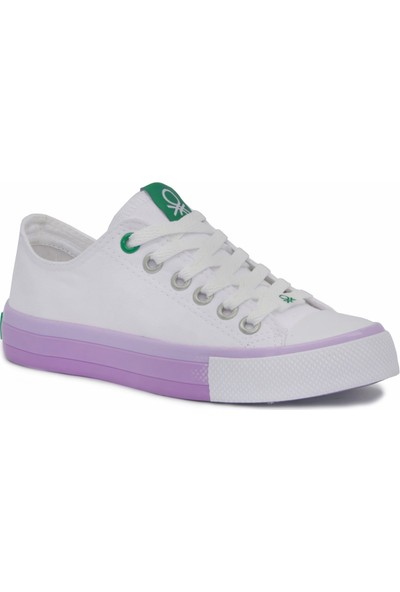 United Colors Of Benetton Benetton Bnt 30176 Beyaz Günlük Bayan Ayakkabı Bayan Spor
