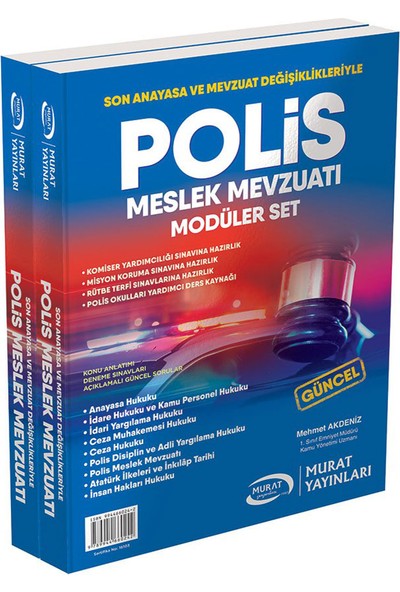Murat Yayınları Polis Komiser Yardımcılığı Misyon Koruma Hazırlık