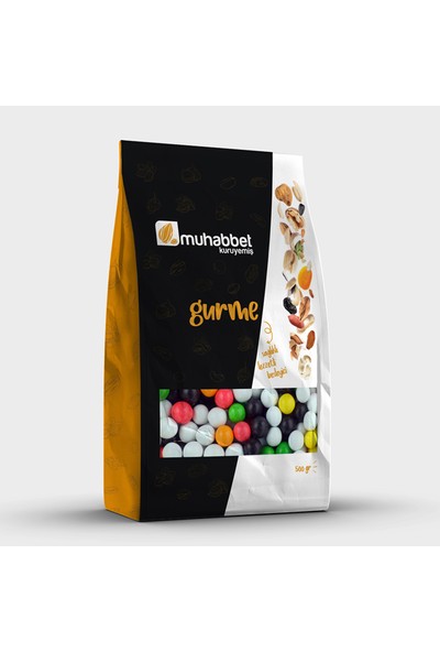 Muhabbet Kuruyemiş Çikolatalı Leblebi Şekeri 500GR